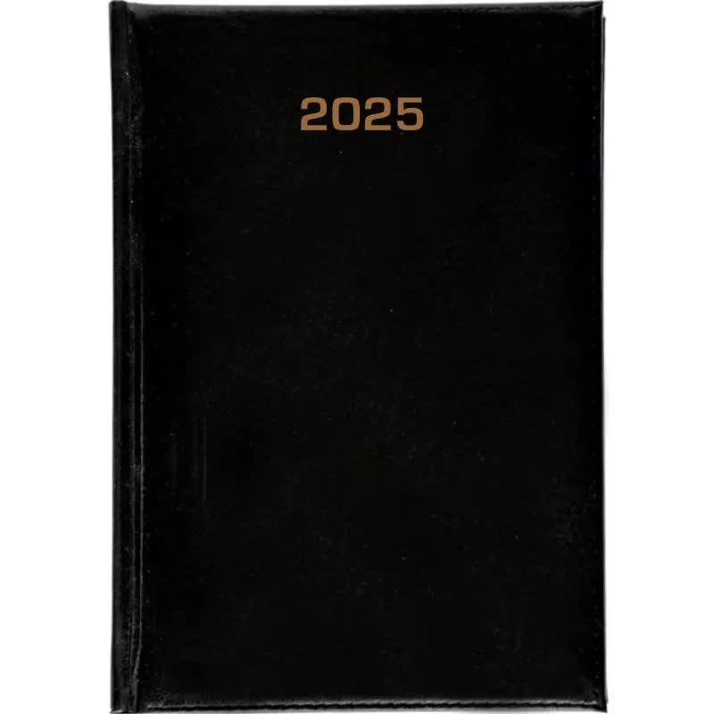 Kalendarz książkowy 2025 terminarz tygodniowy A5 Baladek czarny - Inna ...