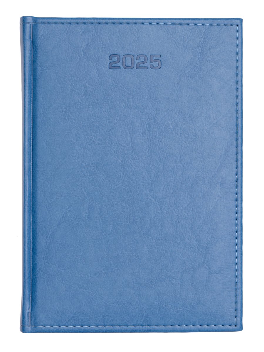 Kalendarz książkowy 2025 tygodniowy A5 Dazar JASNO-NIEBIESKI - Dazar ...
