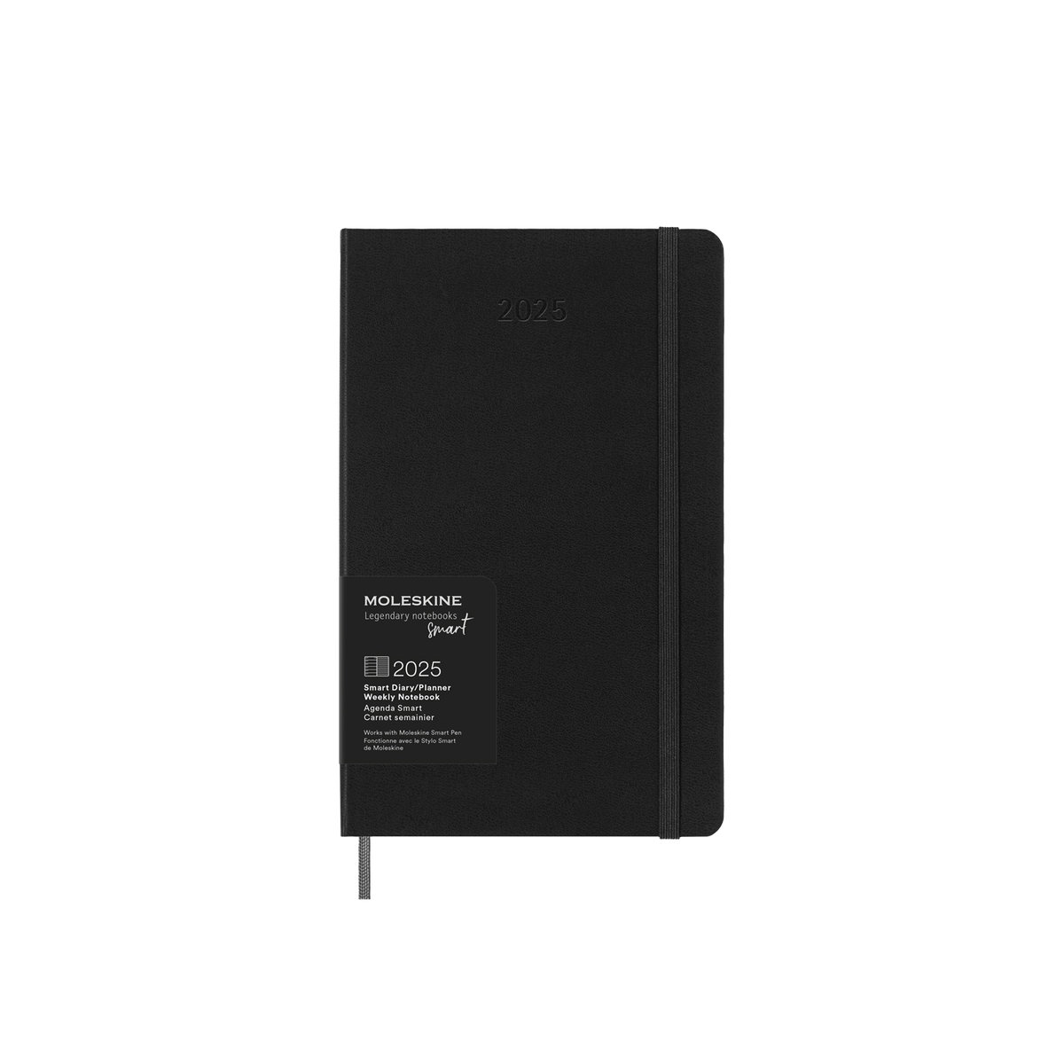 Kalendarz książkowy 2025 tygodniowy Moleskine Smart L czarny 13x21cm - Moleskine | Sklep EMPIK.COM