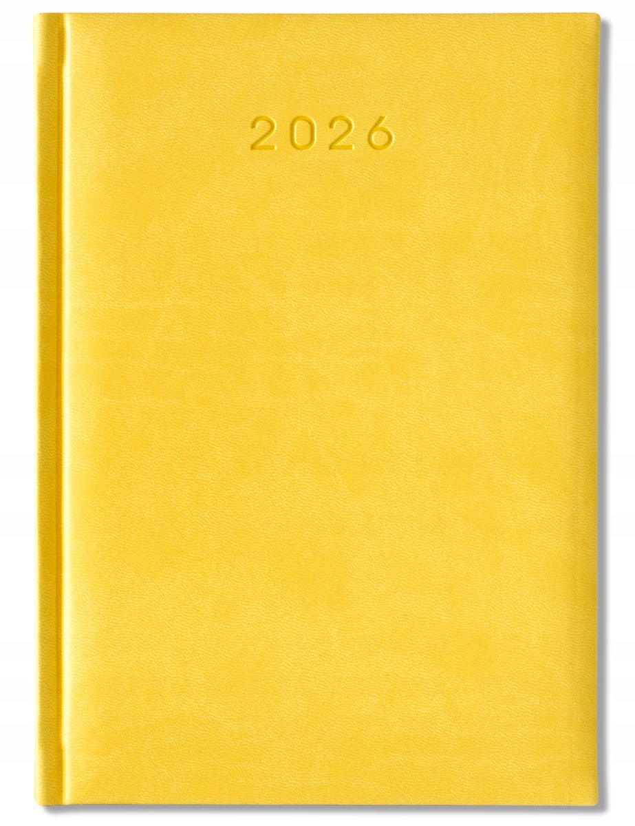 Kalendarz Książkowy 2026 Dzienny A4 Cytrynowy Tury Planer Duży Terminarz - Inna marka | Sklep ...