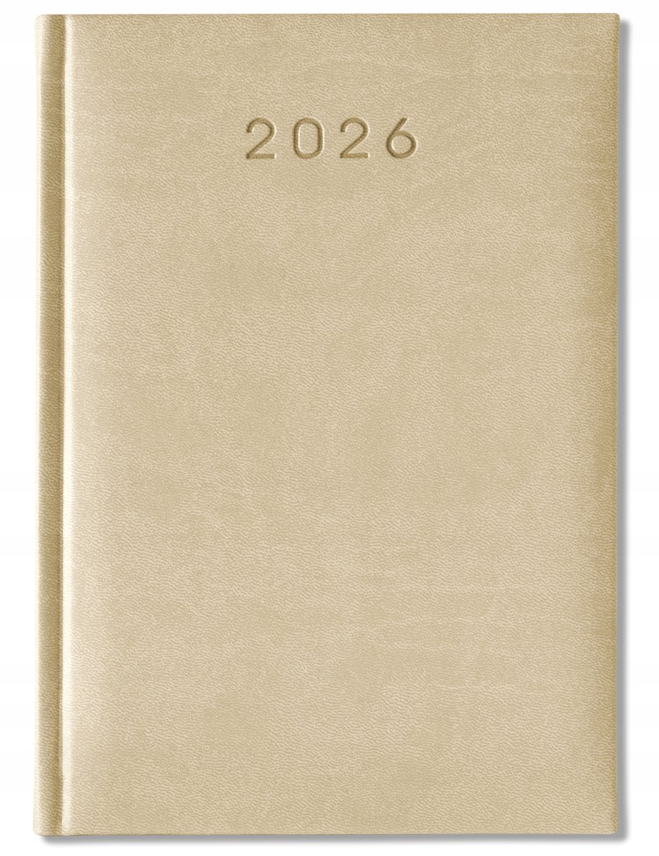 Kalendarz Książkowy 2026 Dzienny A4 Kość Słoniowa Tury Planer Duży - Inna marka | Sklep EMPIK.COM