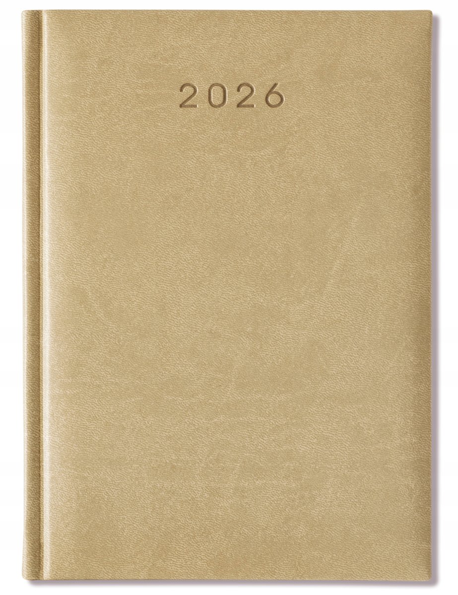 KALENDARZ KSIĄŻKOWY 2026 DZIENNY A4 PIASEK TURY PLANER DUŻY - Inna marka | Sklep EMPIK.COM