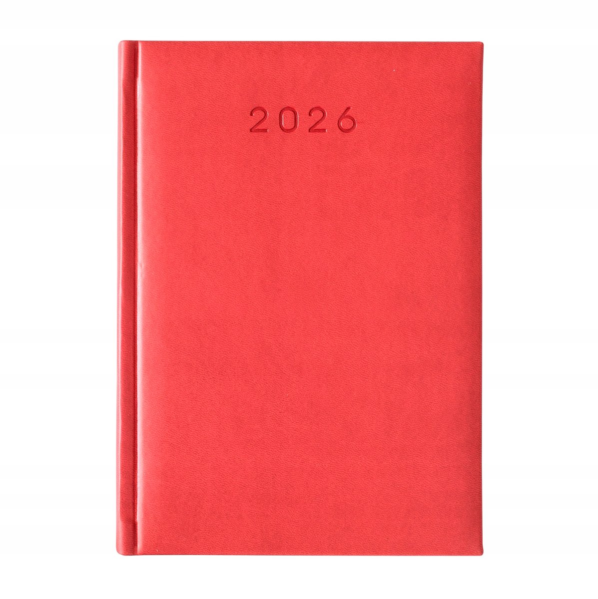 KALENDARZ książkowy A5 terminarz DZIENNY 2026 CZERWONY Tury planer - Scriba | Sklep EMPIK.COM