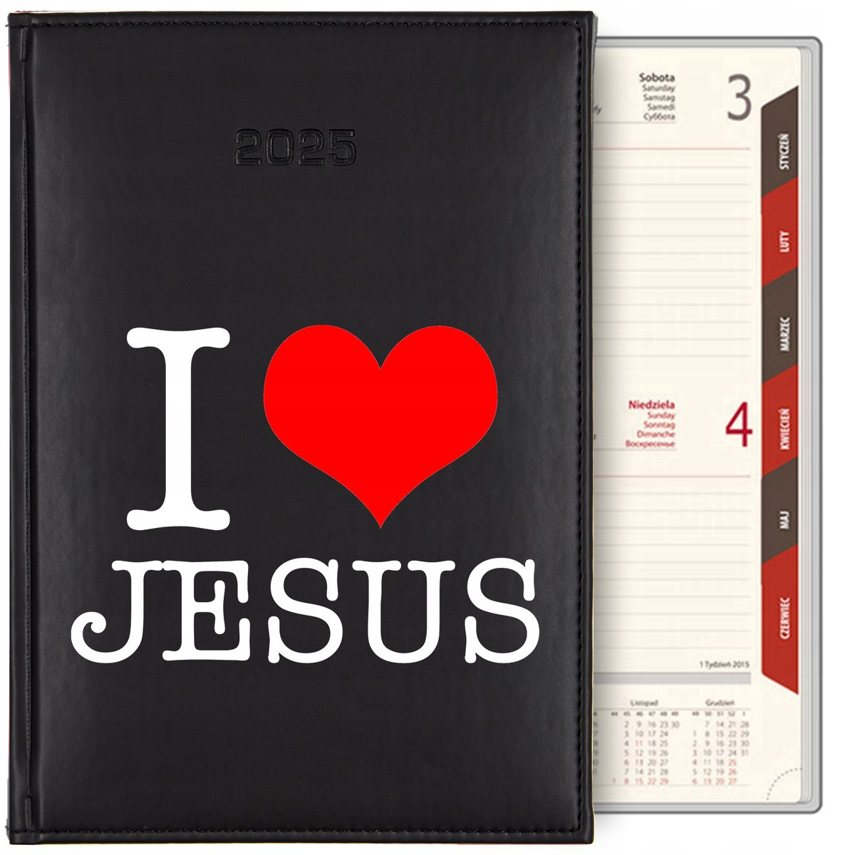 Kalendarz Książkowy B5 2025 Prezent Dla Mogę Się Za Ciebie Pomodlić Wzory - Inna marka | Sklep ...