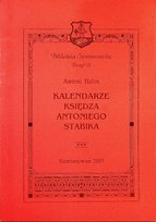 Kalendarz Księdza Antoniego Stabika - Halor Antoni | Książka w Empik