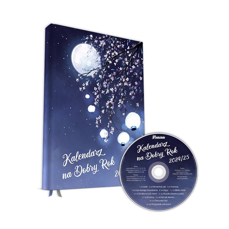 Kalendarz na dobry rok 2024/2025 wzór „Srebrna noc" - Bliżej ...