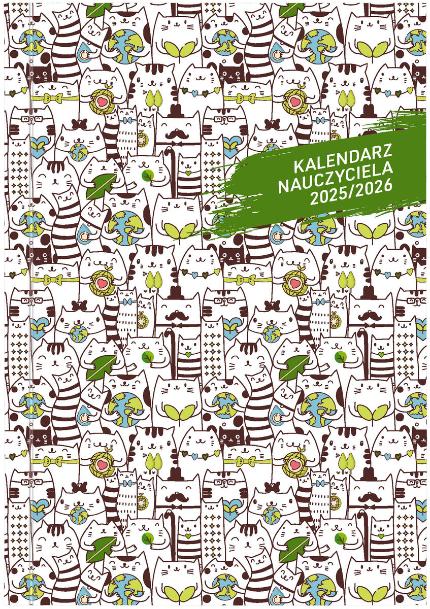 Kalendarz nauczyciela 2025/2026 B6 tygodniowy PCV bezbarwny KOTY (73929857 ) - Wokół nas | Sklep ...