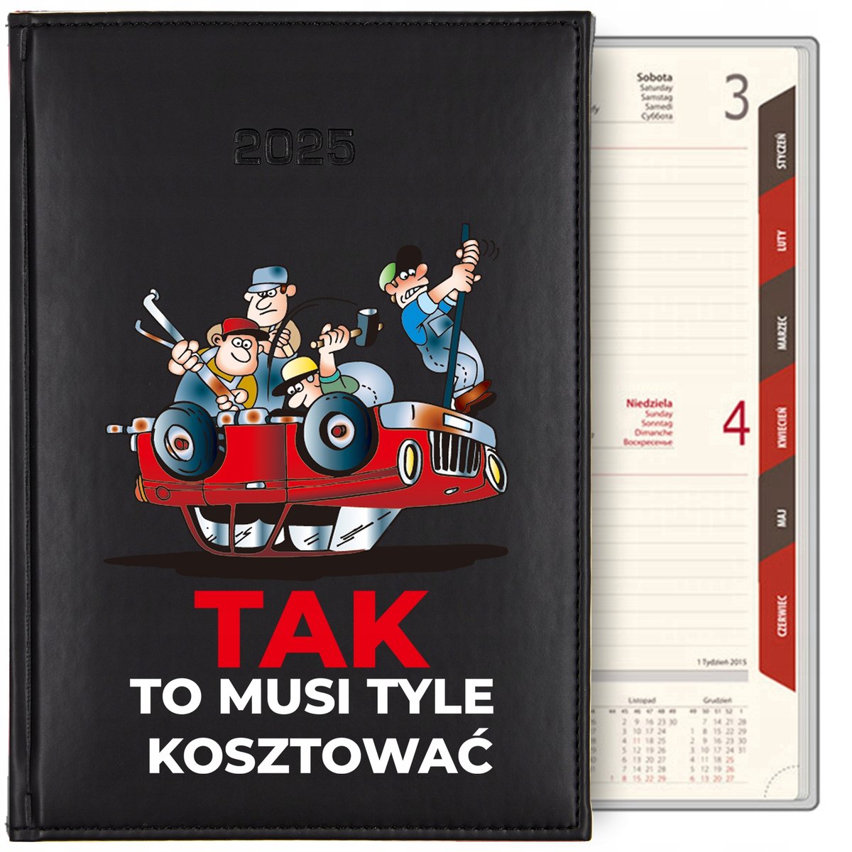 Kalendarz Planer B5 2025 Prezent Dla Lekarza Najlepszego Na Świecie Wzory - Inna marka | Sklep ...