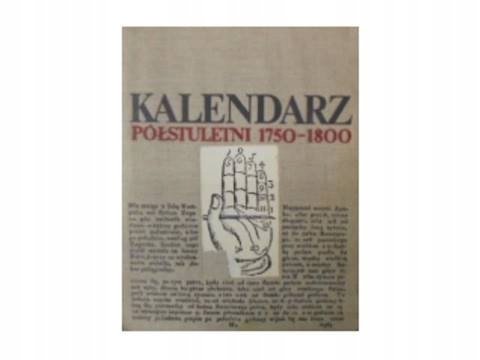 Kalendarz półstuletni 1750-1800 - Baczkowski Michał | Książka w Empik