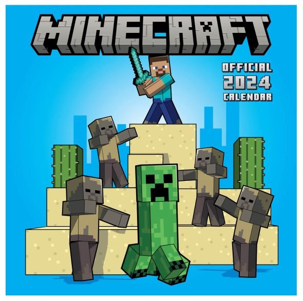 Kalendarz Ścienny 2024 Miesięczny Danilo Minecraft - Danilo | Sklep EMPIK.COM