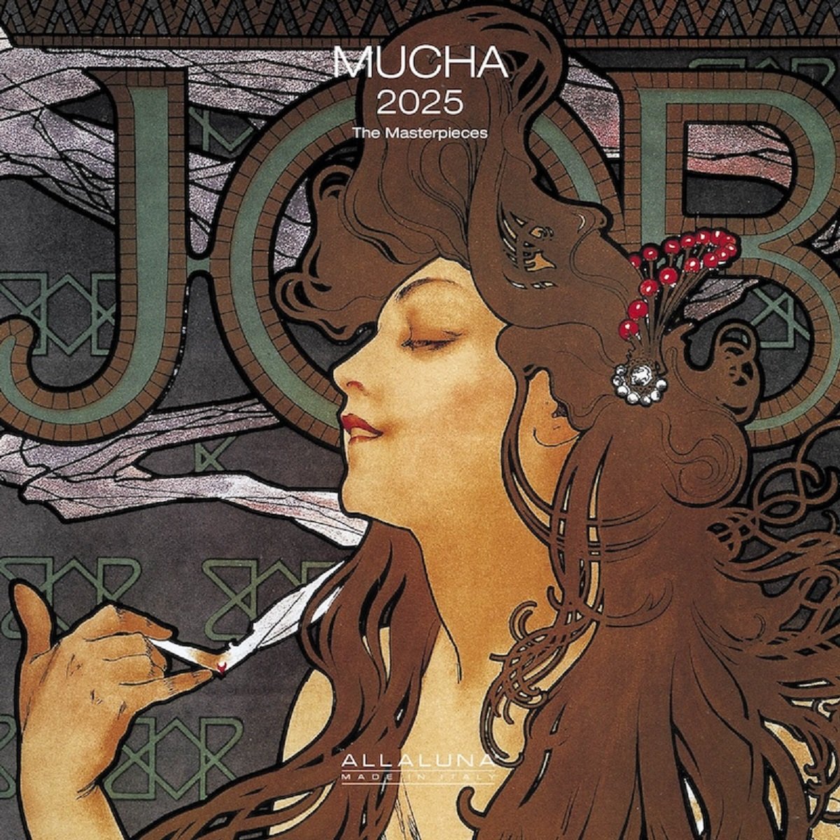 Kalendarz Ścienny 2025 Mucha Sztuka 30X30 - Allaluna | Sklep EMPIK.COM