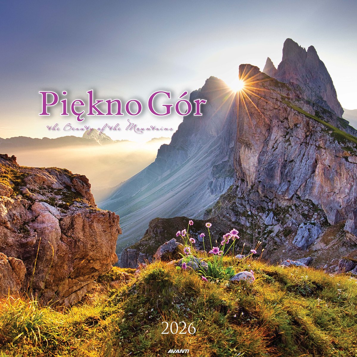 Kalendarz ścienny 2026 miesięczny, Avanti, KD-32 Piękno Gór - Avanti | Sklep EMPIK.COM