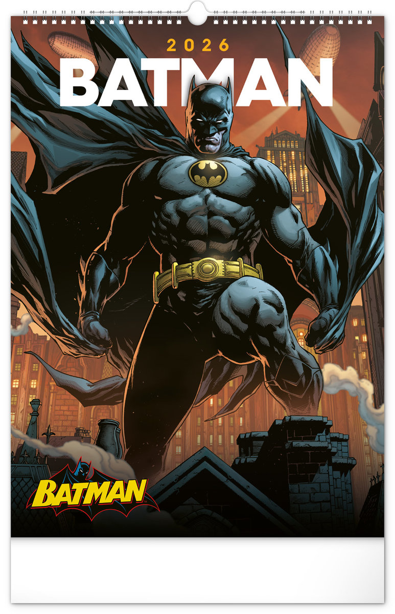 Kalendarz ścienny Batman Dark 2026, 33 x 46 cm - Inna marka | Sklep ...