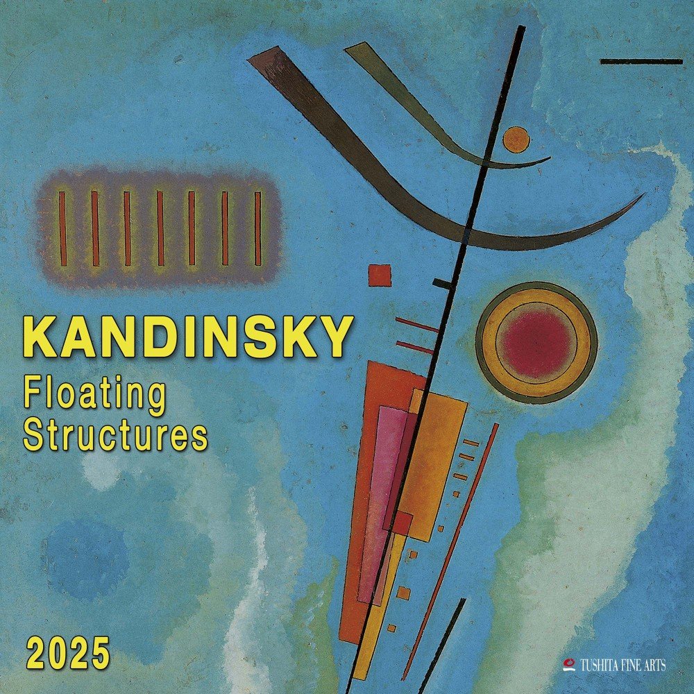 Kalendarz ścienny KANDINSKY Floating Structures 30x30 - Inna marka | Sklep EMPIK.COM