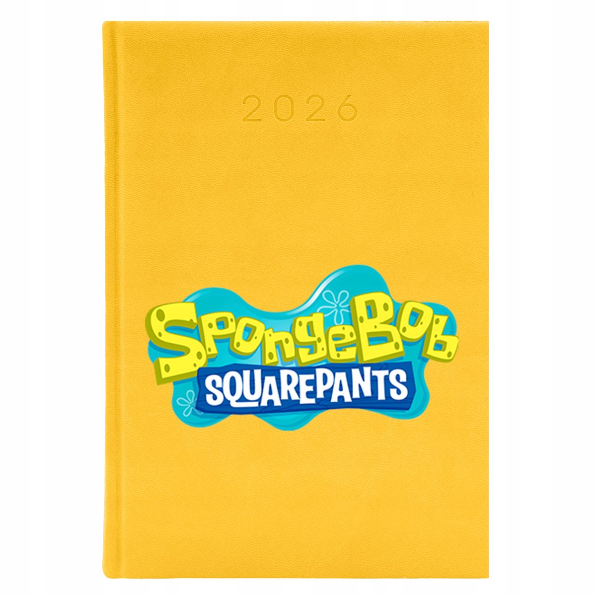 KALENDARZ ŻÓŁTY 2026 A5 PLANER | SQUAREPANTS PREZENT SPONGEBOB MIX ...