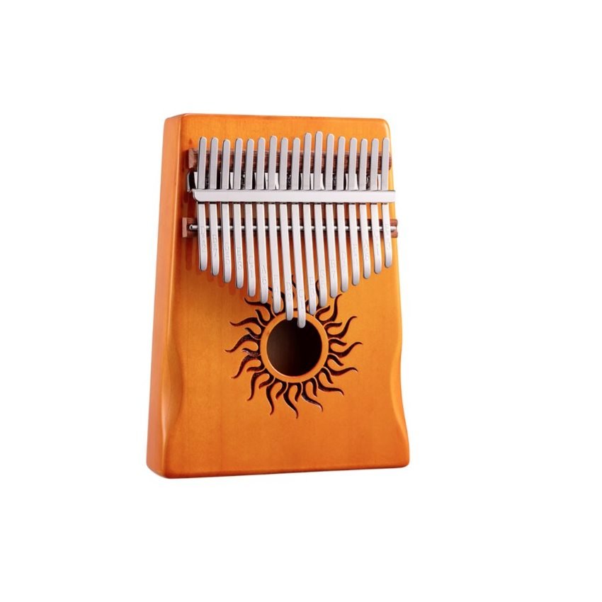 Kalimba Hluru KHS-yellow 17 tonowa - HLURU | Muzyka Sklep EMPIK.COM