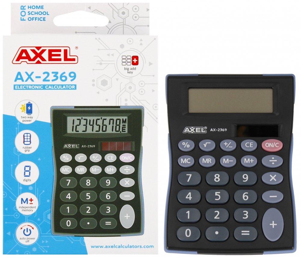 Kalkulator AX-2369 AXEL 526703 - Inna marka | Sklep EMPIK.COM
