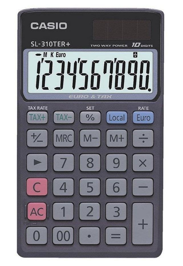 Kalkulator Casio SL-310TER PLUS Tax Euro - Inna marka | Sklep EMPIK.COM