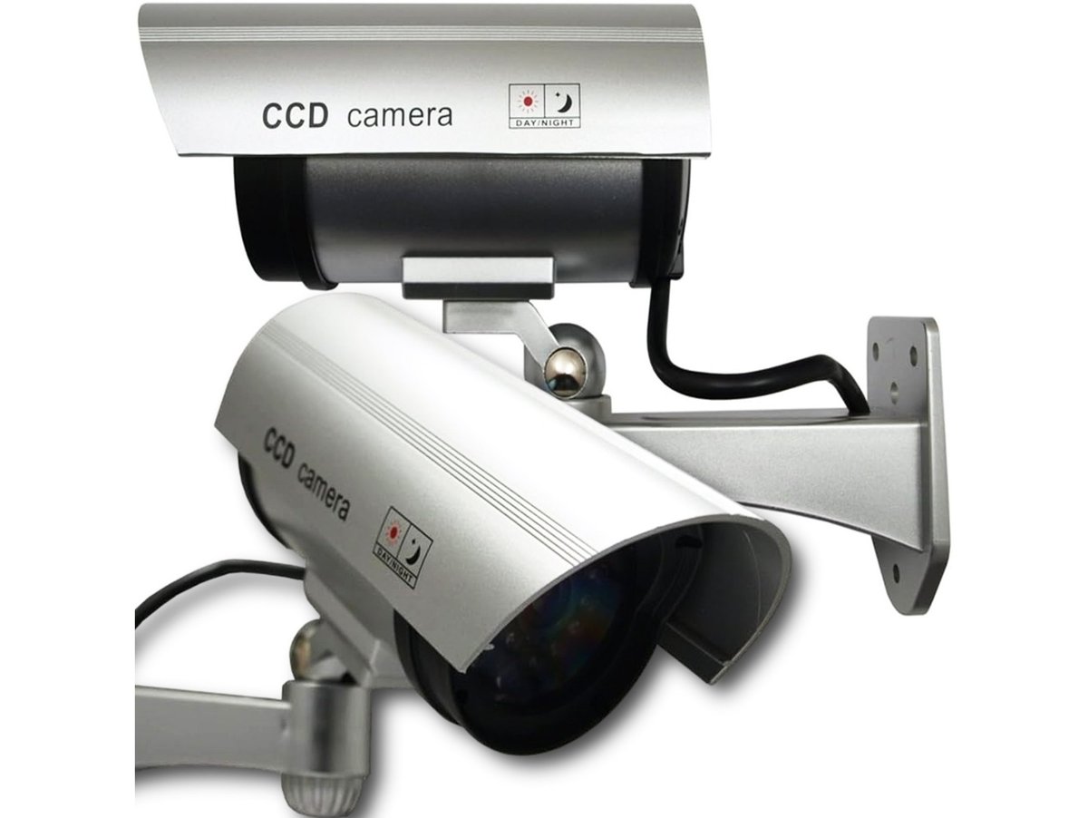 Kamera Atrapa Ir Led Monitoring Kamera Zewnętrzna Ścienna Z Diodą ...