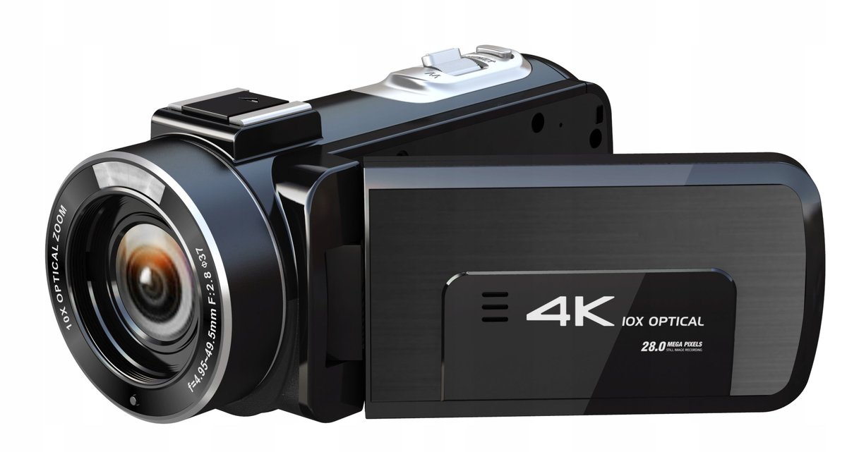 Kamera Cyfrowa Video Uhd 4k 30mp 3"" Dotyk 10x Zoom Optyczny Wi-fi ...