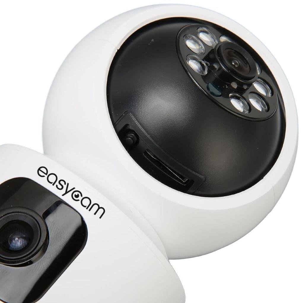 Kamera IP EasyCam obrotowa wewnętrzna dual WiFi Tuya 4MP (2MP + 2MP) EC-4PT2DL-FL - EasyCam ...