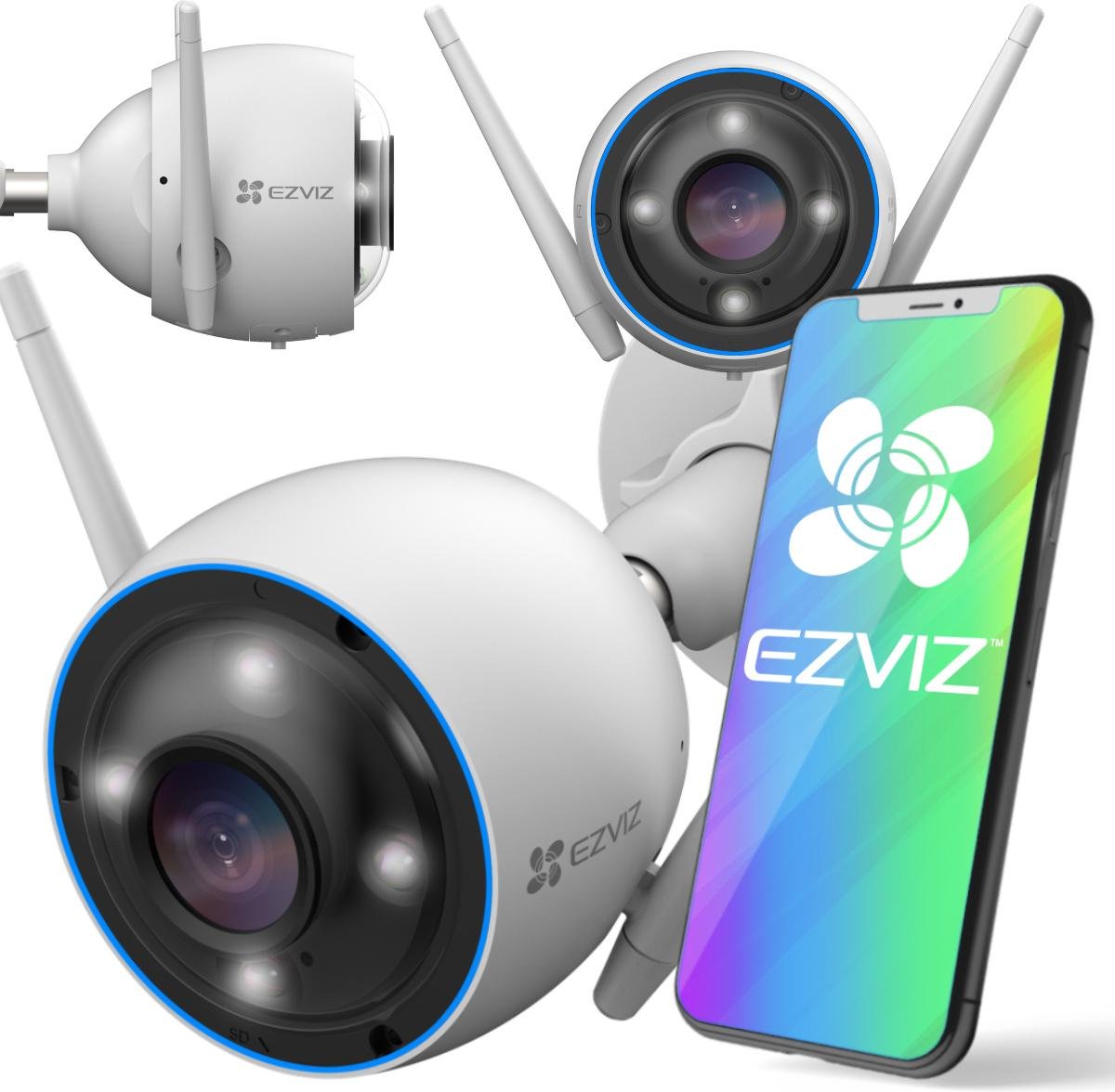 Kamera IP EZVIZ H3 2K (3MP) - ezviz | Sklep EMPIK.COM