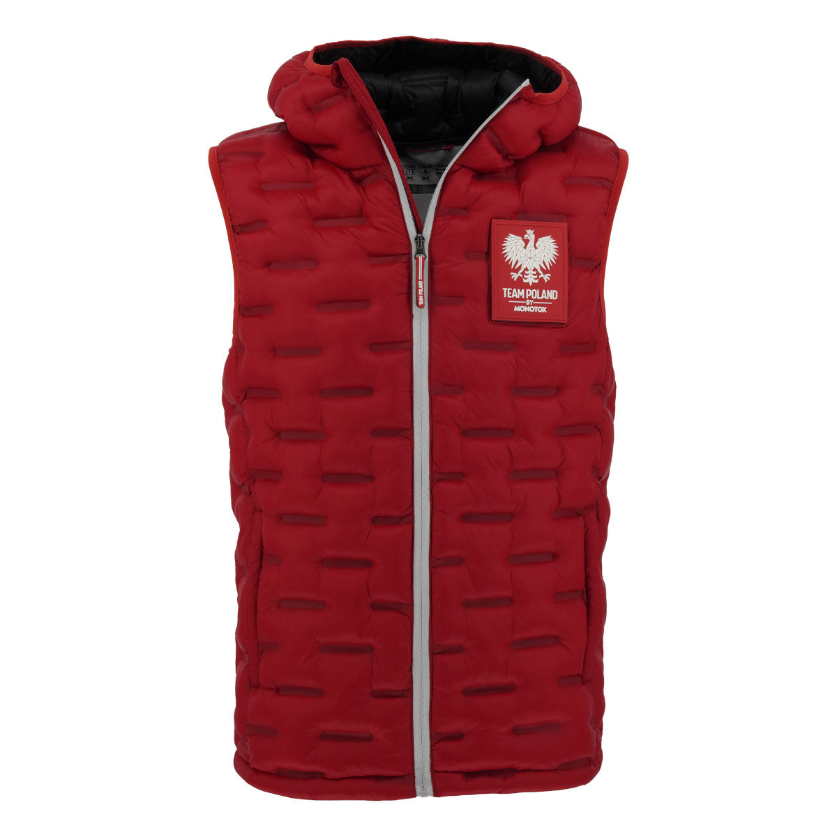 Kamizelka męska Monotox MX23079 VEST INSULATOR GLUED RED / BLACK / RED ...