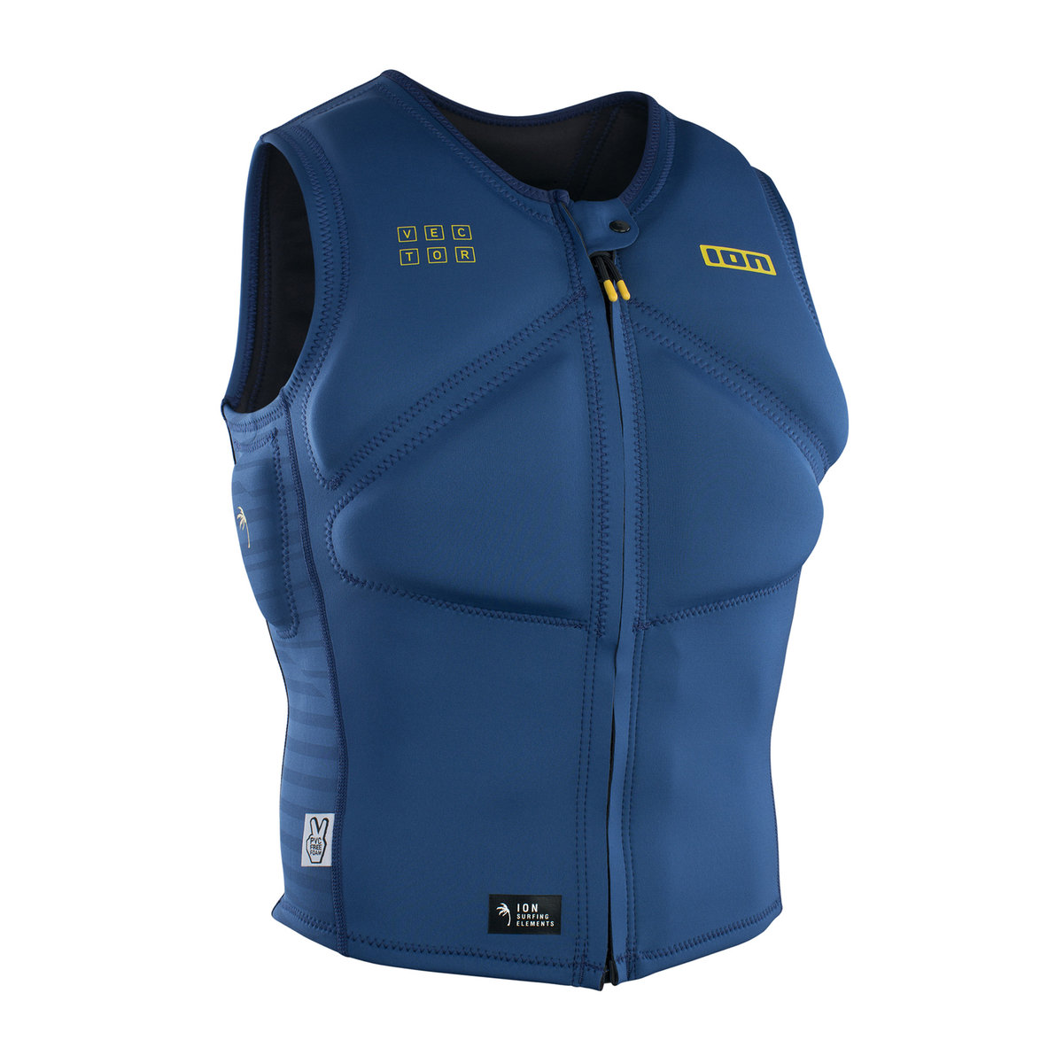 Kamizelka ochronna męska ION Vector Core Front Zip granatowa 48222-4165 ...