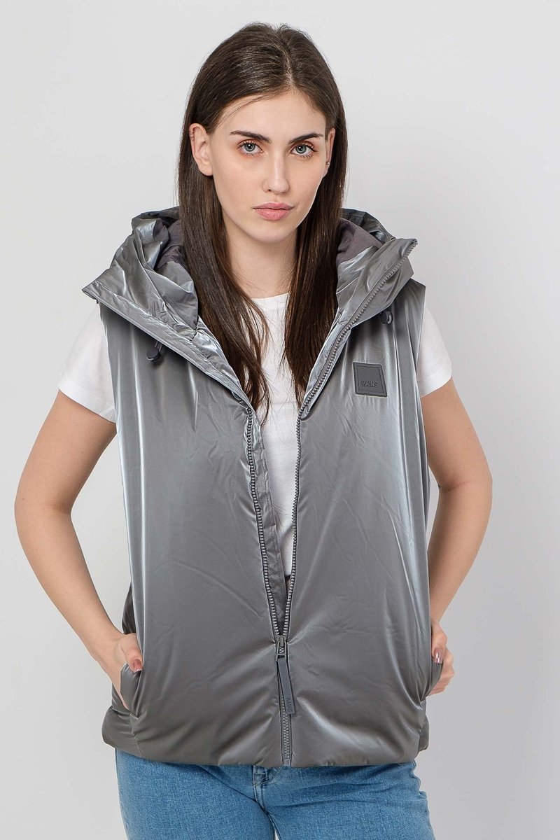Kamizelka Rains Loop Vest Steel 15710-32 XL - Rains | Moda Sklep EMPIK.COM