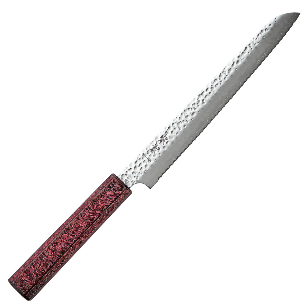 Kanetsugu Shiun Nóż do chleba 21 cm Red VG-10 - Kanetsugu | Sklep EMPIK.COM