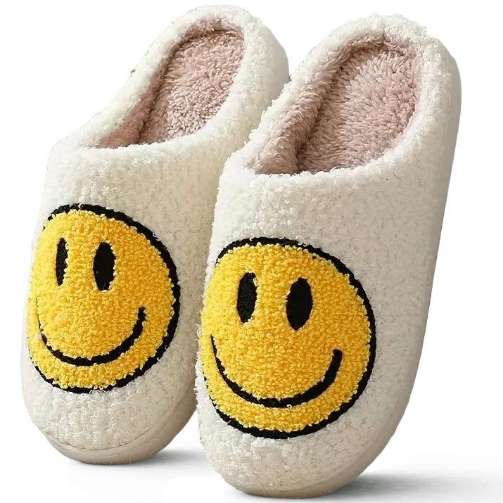 Kapcie Damskie Męskie Smile Z Uśmiechem Modne Stylowe Cieple Wygodne ...