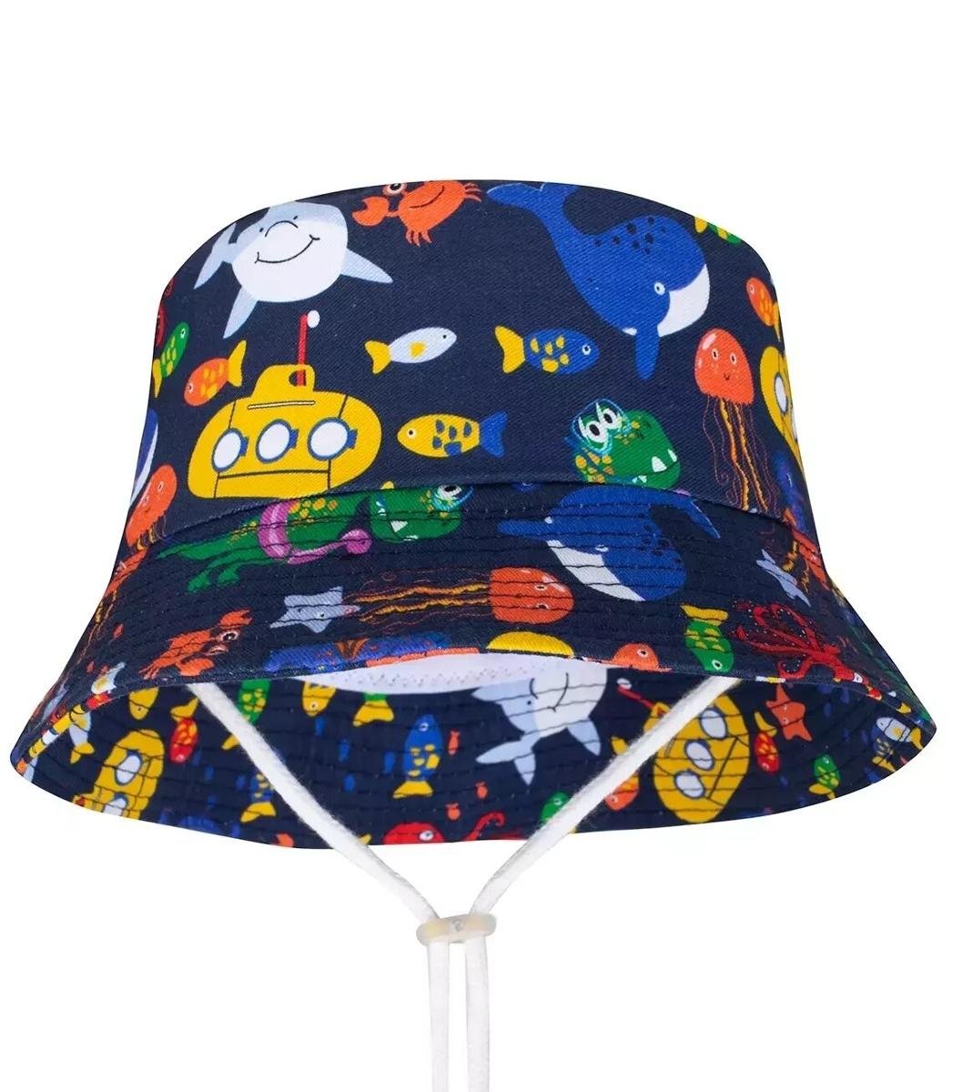 Kapelusz czapka BUCKET HAT nadruk dziecięcy - Agrafka | Moda Sklep EMPIK.COM