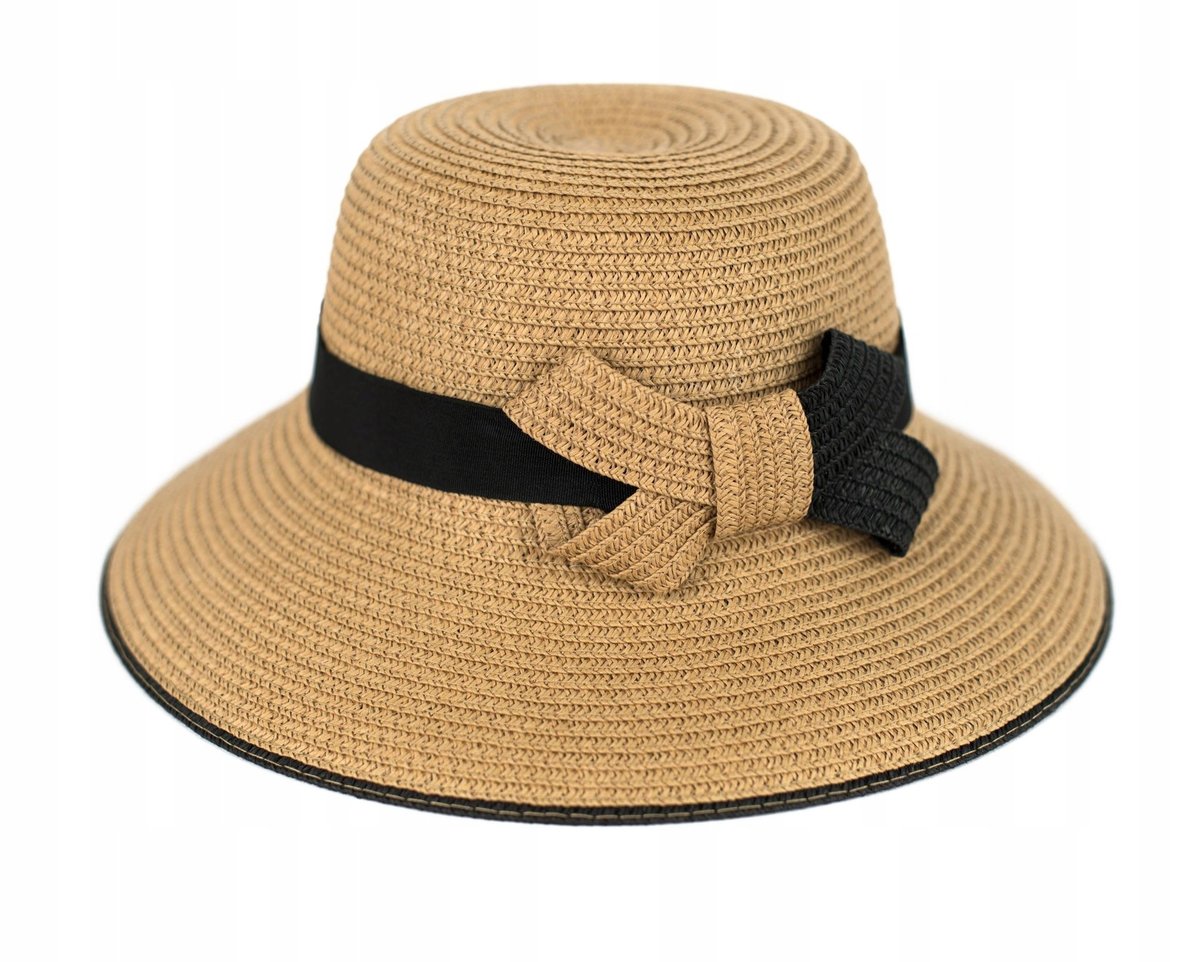 Kapelusz Damski Słomkowy Plażowy Elegancki Retro Regulowany Na Lato 56 - Art of Polo | Moda ...