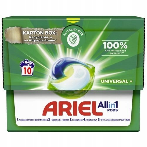Kapsułki Ariel All in 1 Pods Universal+ 10 szt. - Ariel | Sklep EMPIK.COM