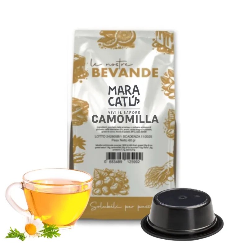 Kapsułki do A Modo Mio Maracatù Camomilla 16 szt Herbata Rumiankowa ...