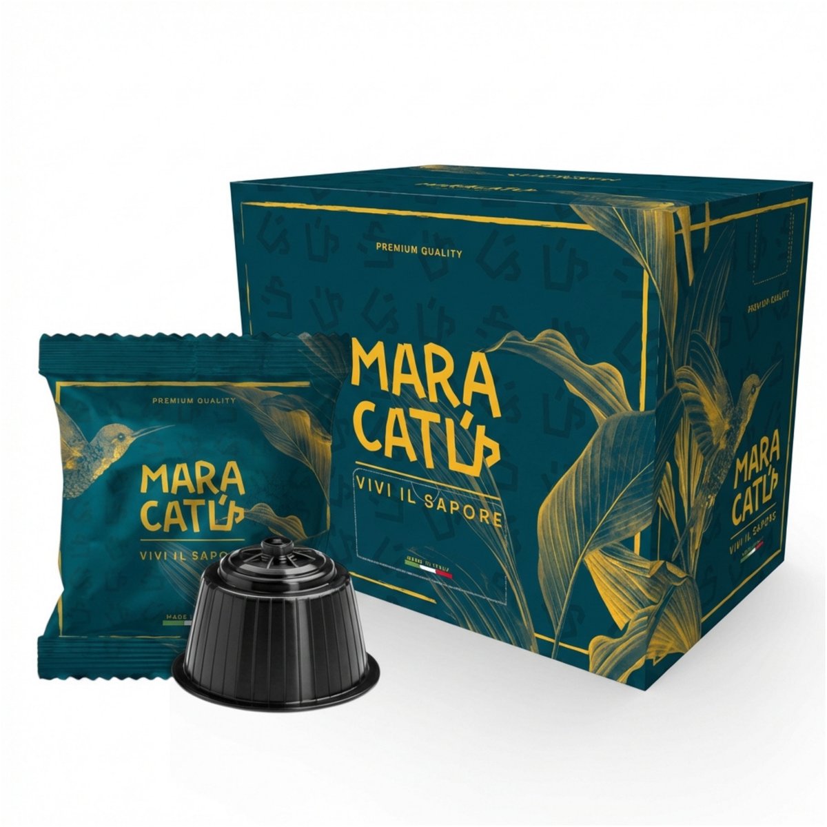 Kapsułki do Ekspresu Dolce Gusto ARABICA 100% Włoska Kawa Maracatú 50 ...
