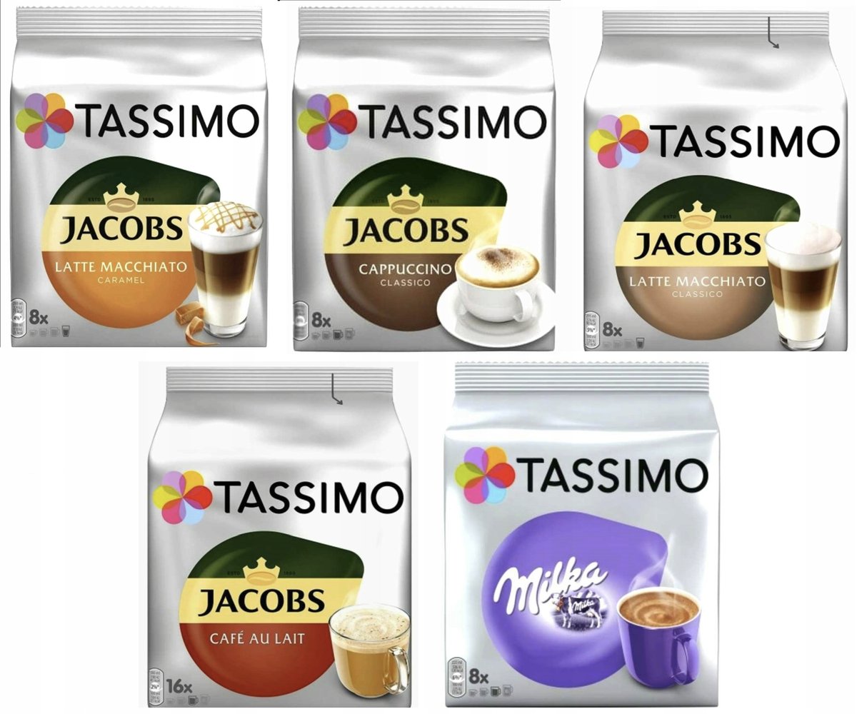 Kapsułki do Tassimo kawy mleczne zestaw 48 szt. - Tassimo | Sklep EMPIK.COM