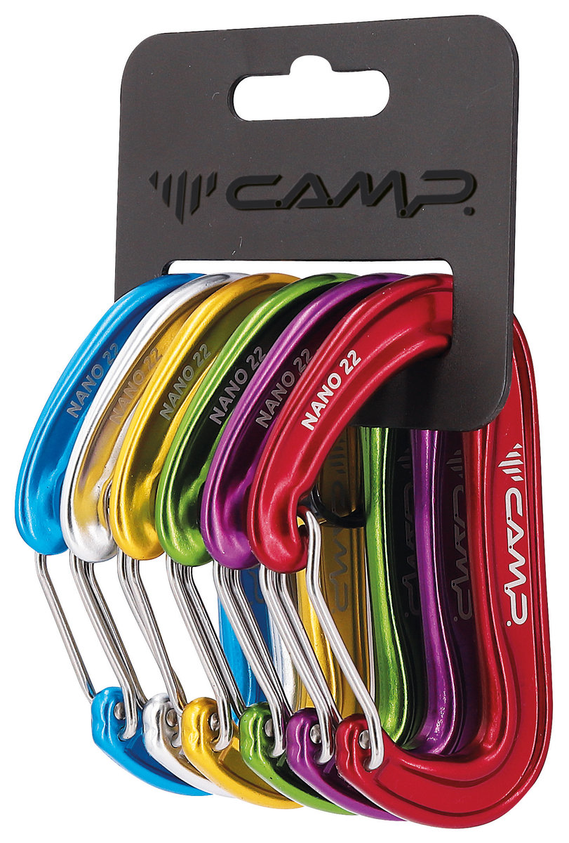 Karabinki Camp Nano 22 Rack Pack 6 szt. - Camp | Sport Sklep EMPIK.COM