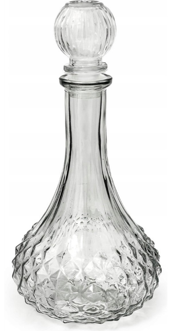 Karafka Szklana Na Whisky Wino Nalewkę Ocet 0,8L - Tragar | Sklep EMPIK.COM Karafka Szklana Na Whisky Wino Nalewkę Ocet 0,8L - Tragar | Sklep EMPIK.COM