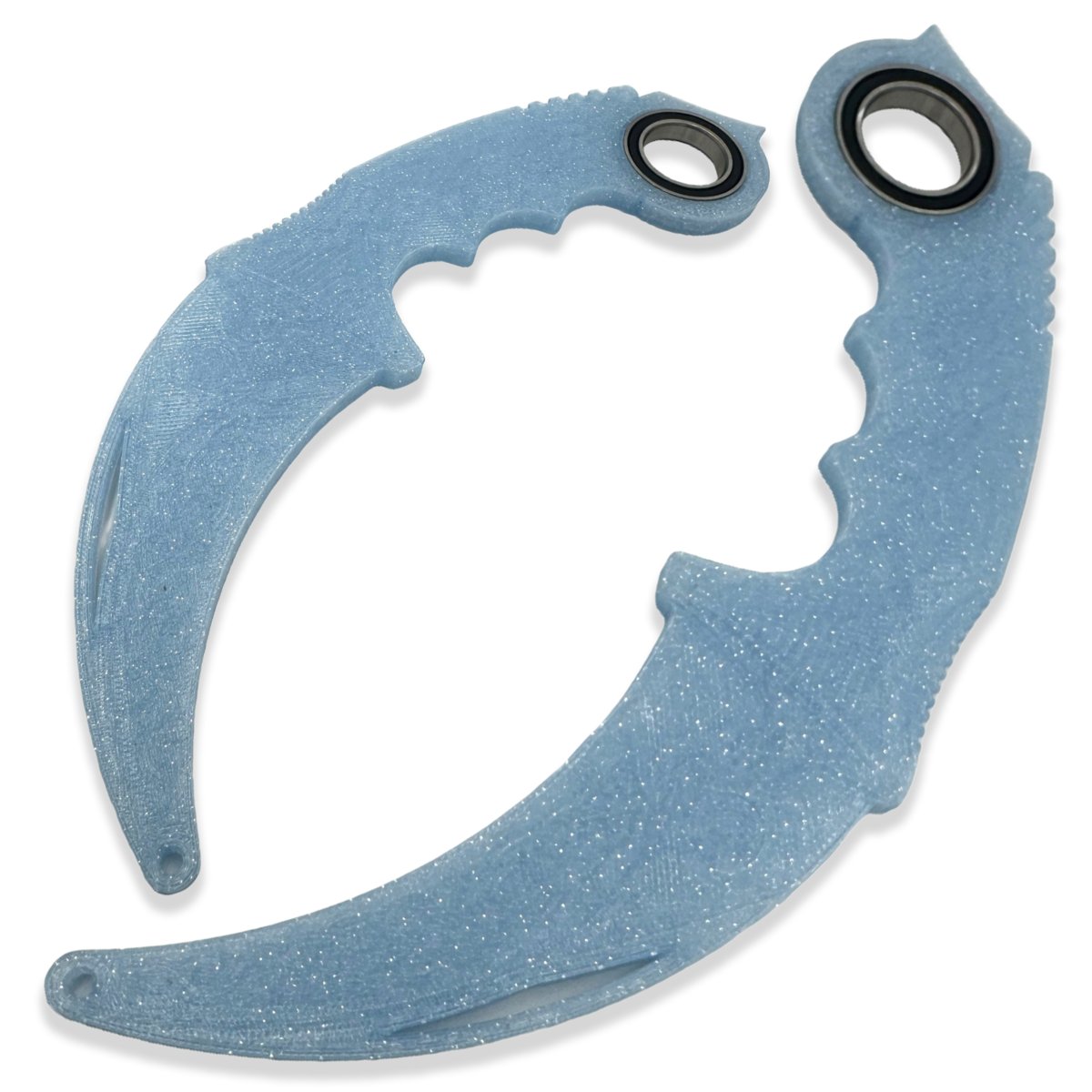 Karambit Fidget Spinner Keyrambit Hand Keyspinner Do Kluczy Błękit ...