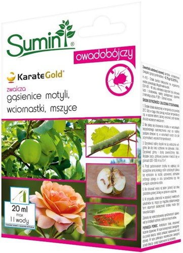 KARATE GOLD SPRAY ŚRODEK OPRYSK NA MSZYCE MISECZNIKI SZKODNIKI 20ml ...