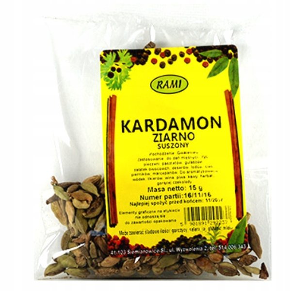 Kardamon ziarno 15g | Rami - RAMI | Sklep EMPIK.COM