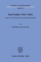 Karl Zeidler (1923-1962). - Duncker & Humblot | Książka w Empik