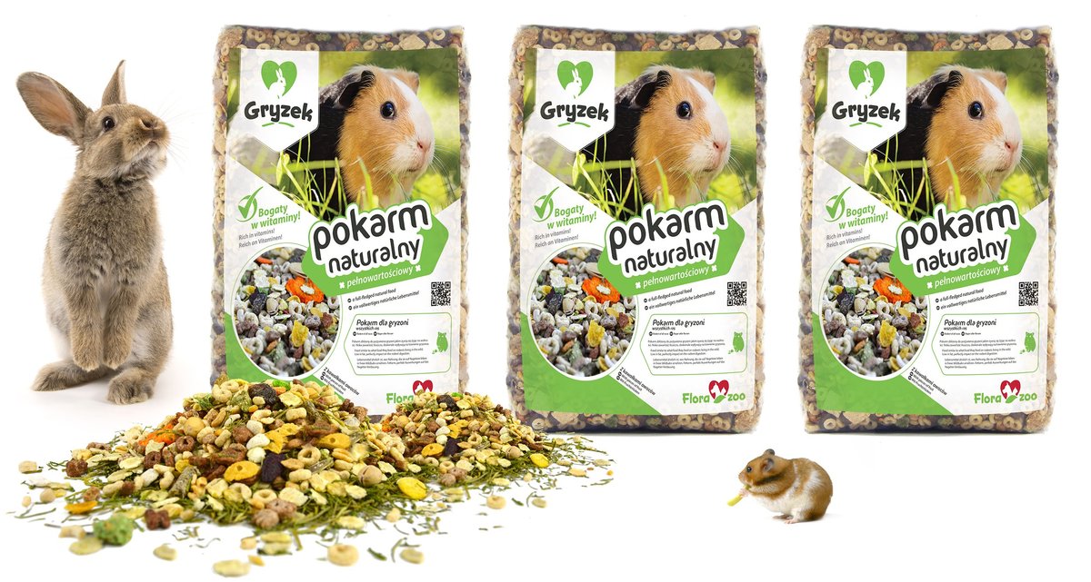 Karma Dla Gryzoni Gryzek Standard 15Kg - Florazoo | Sklep EMPIK.COM