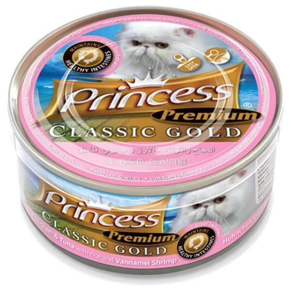 Karma mokra dla kota PRINCESS Gold Intestinal, krewetki, 170 g ...