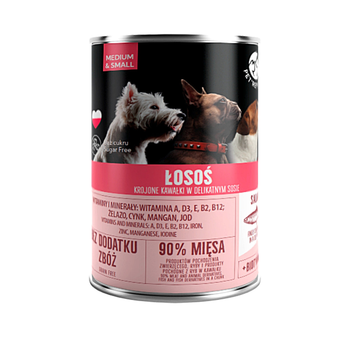 Karma Mokra Dla Psa Pet Republic Z Łososiem 400 G - Pet Republic ...