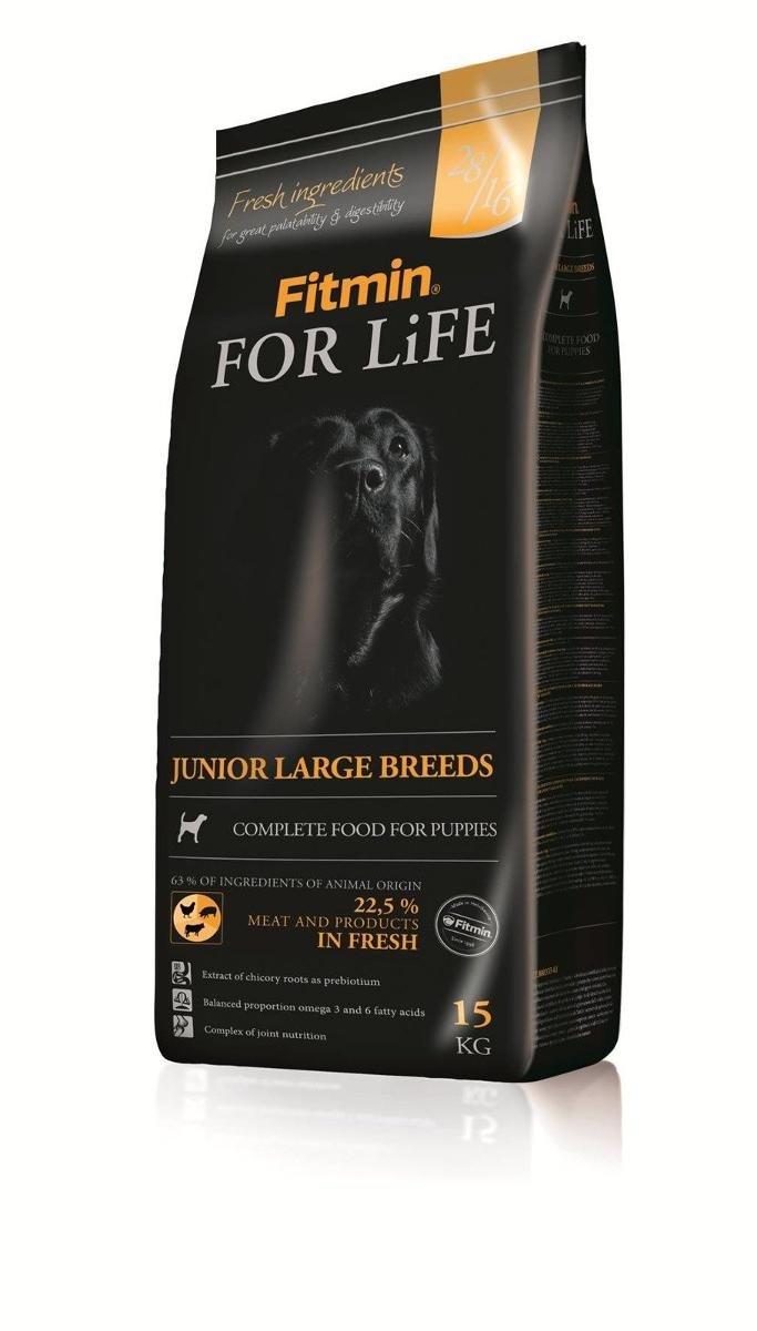 Karma sucha dla psa FITMIN For Life Junior Large Breeds, 3 kg - FITMIN | Sklep EMPIK.COM