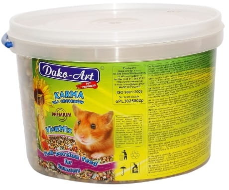 Karma Vit & Mix - Chomik 10L - Dako-art | Sklep EMPIK.COM