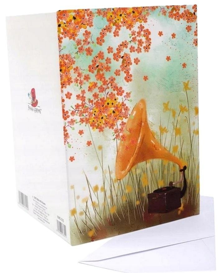Karnet B6 NME-005 Brokat Gramofon - Inna marka | Sklep EMPIK.COM