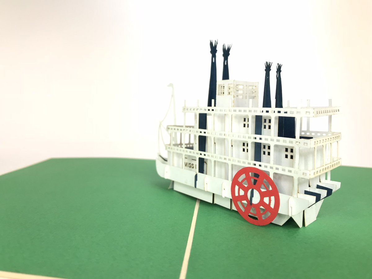 Karnet na każdą okazję 3D, Parostatek - GrandGift | Sklep EMPIK.COM